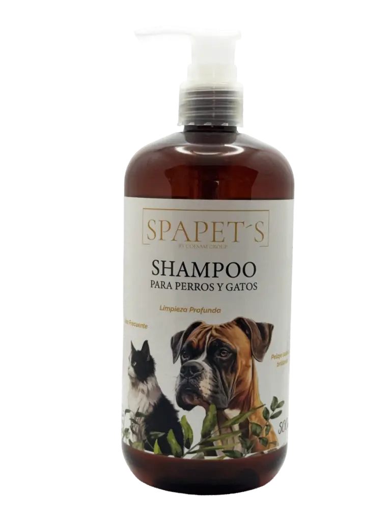 Shampoo para perros y gatos (500 ml) | SpaPet's